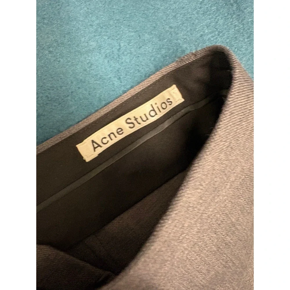 Acne Studios | Pants | Acne Studios Drifter T Stc Taupe Grey Wool Blend ...